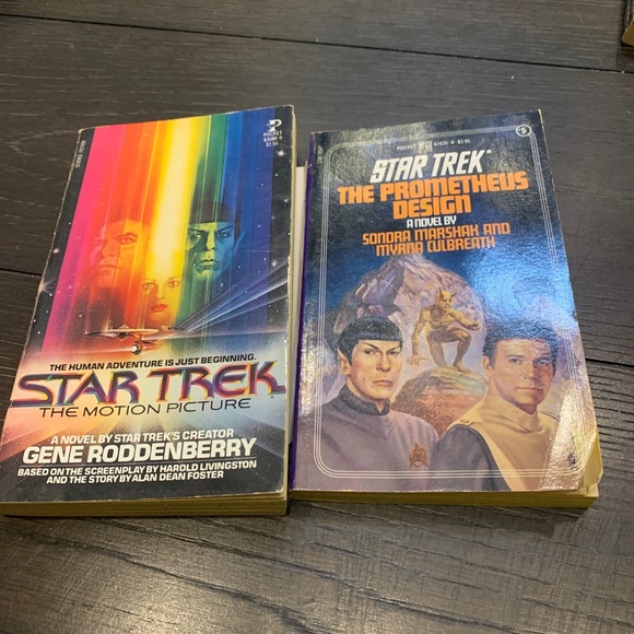 Paperbacks | Other | 2 Book Lot Star Trek The Motion Picture 979 1st ...